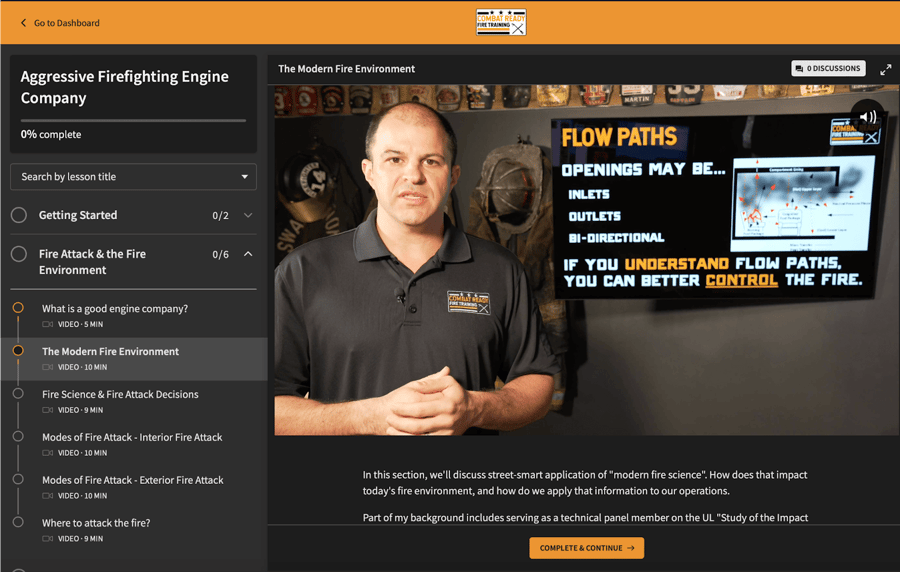Aggressive Command Supports Aggressive Firefighting | Training Programs